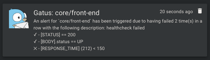 Status Page On Demand | Gatus