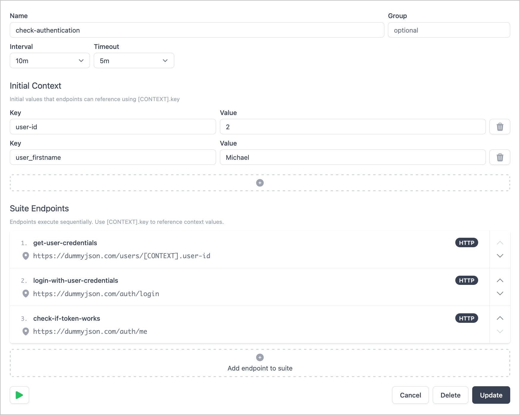 Status Page On Demand | Gatus